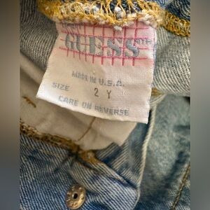 Guess | Bottoms | Vintage Baby Guess Denim Jorts Shorts Kids Size 2 ...